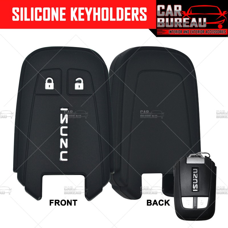 Isuzu MU-X MUX / DMAX D-MAX Silicone Car Key Cover Case | Remote Key ...