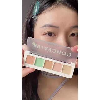 Focallure 5 Color Corrector Concealer Palette Multicolor High Cover But ...