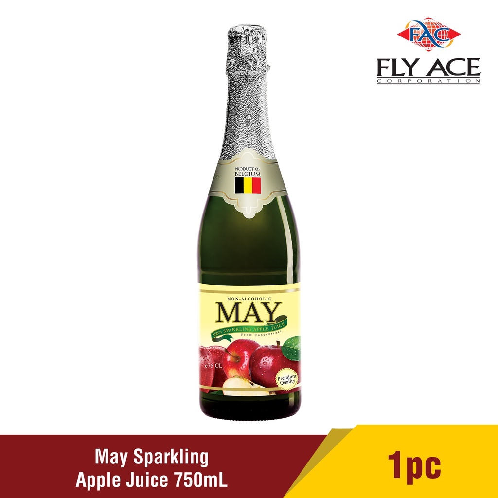 May Sparkling Apple Juice 750ml | Shopee Philippines