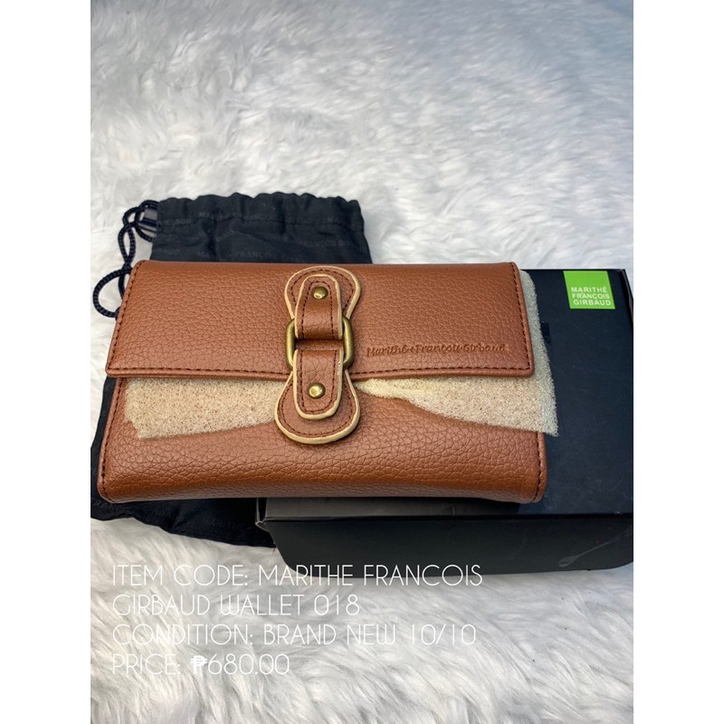 ORIGINAL MARITHE FRANCOIS GIRBAUD WALLET 018 | Shopee Philippines