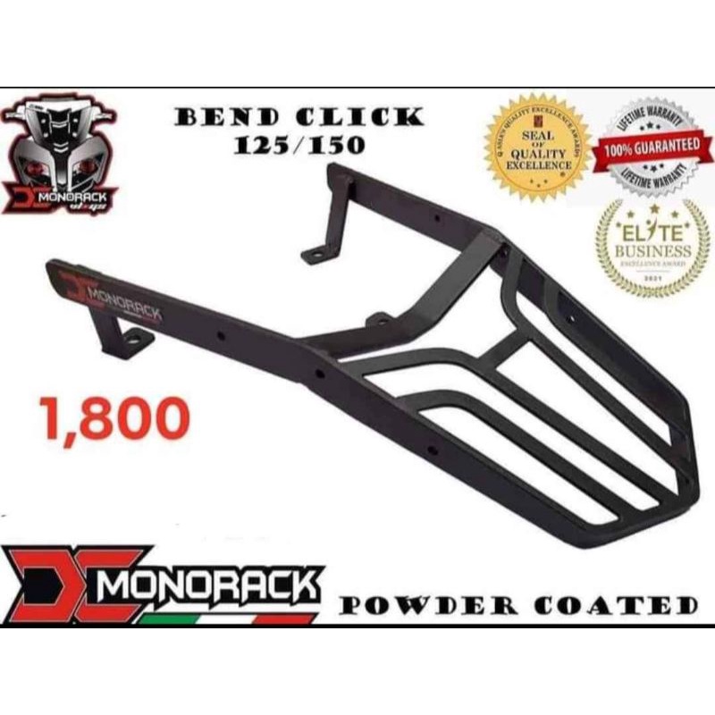 Honda Click 125/150 Dc Monorack New Design | Shopee Philippines