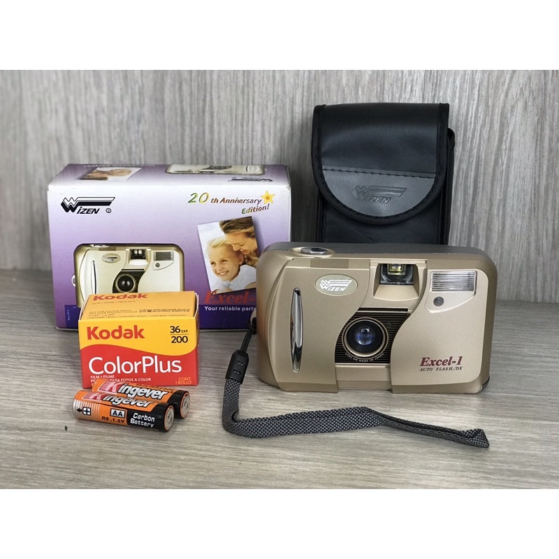 Wizen Excel-1 Point & Shoot Vintage Film Camera with Kodak Colorplus ...