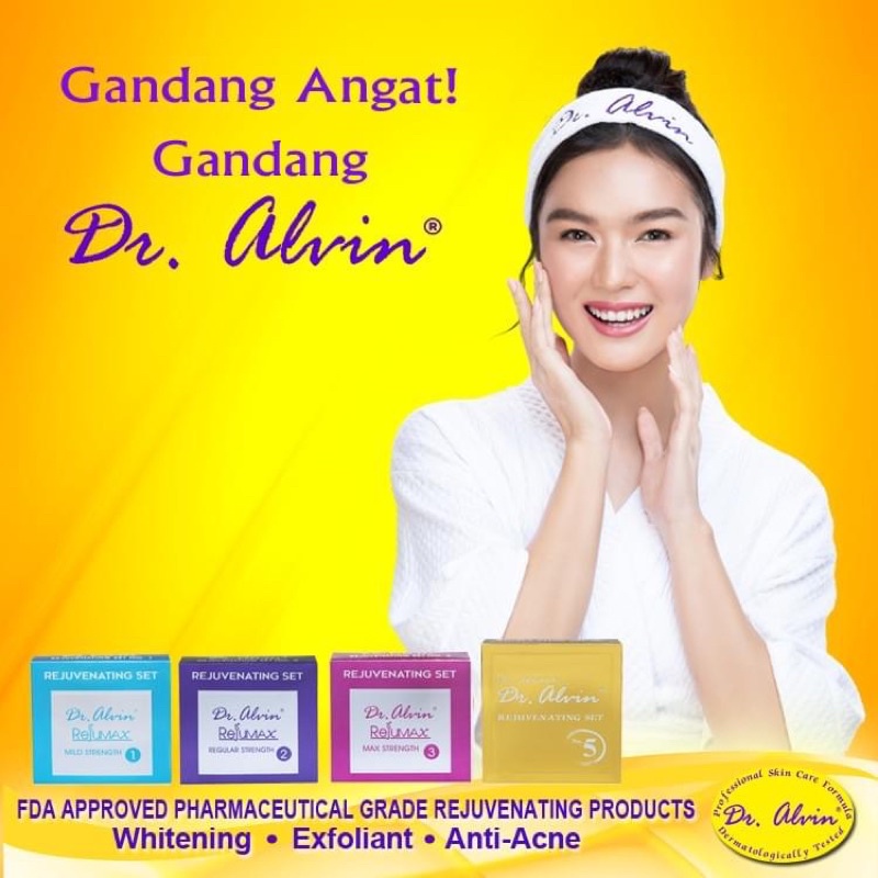 Dr Alvin facial set(New Packaging) | Shopee Philippines