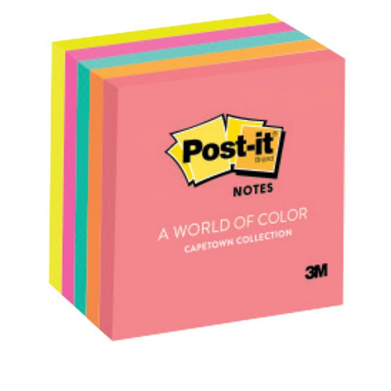 Post-it® Notes 654-5PK Cape Town Collection, 5 PD/PK presyo ₱318