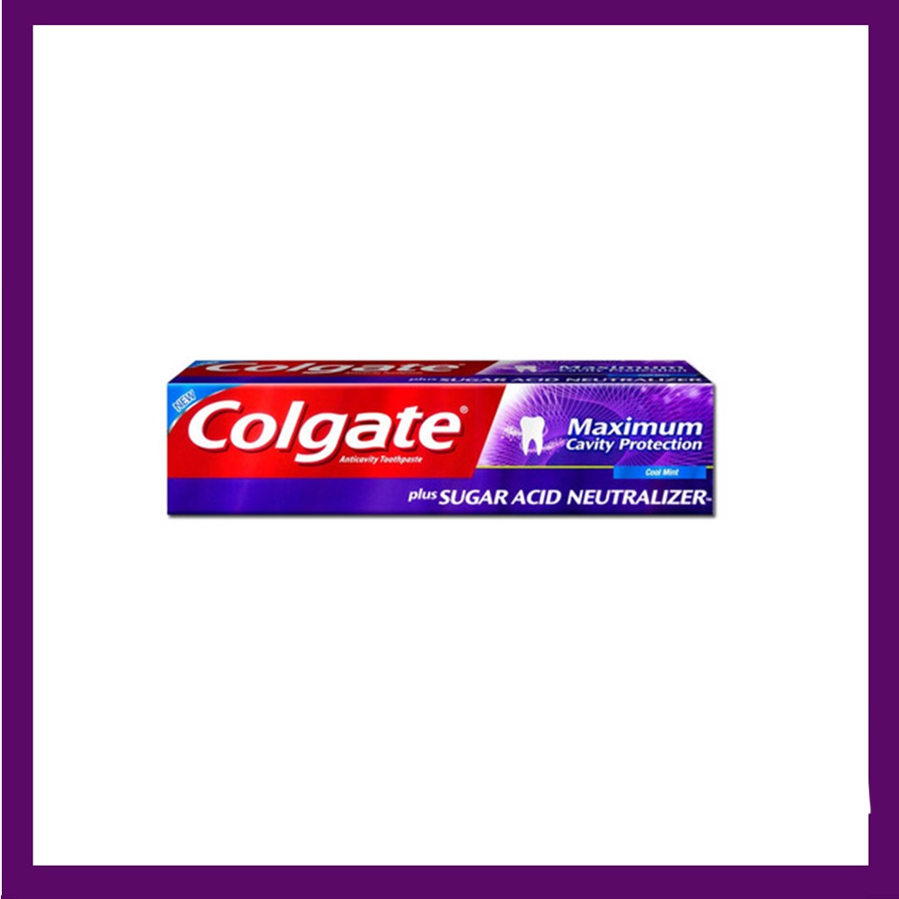 Colgate Toothpaste Maximum Plus Sugar Acid Neutralizer 190g | Shopee ...