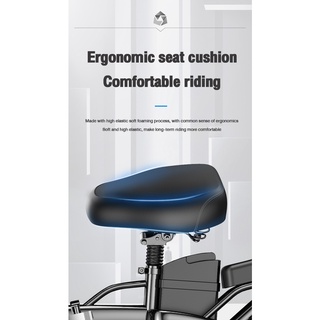 BYCON 48V electric bike foldable for adults E-ABS front and rear double ...