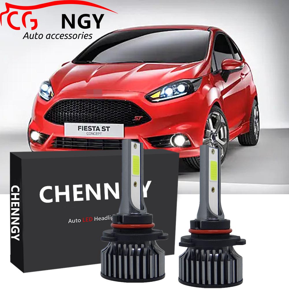 For Ford Fiesta MK7 / MK8(year, 2010 - 2017) Front LED Headlight Bulbs ...