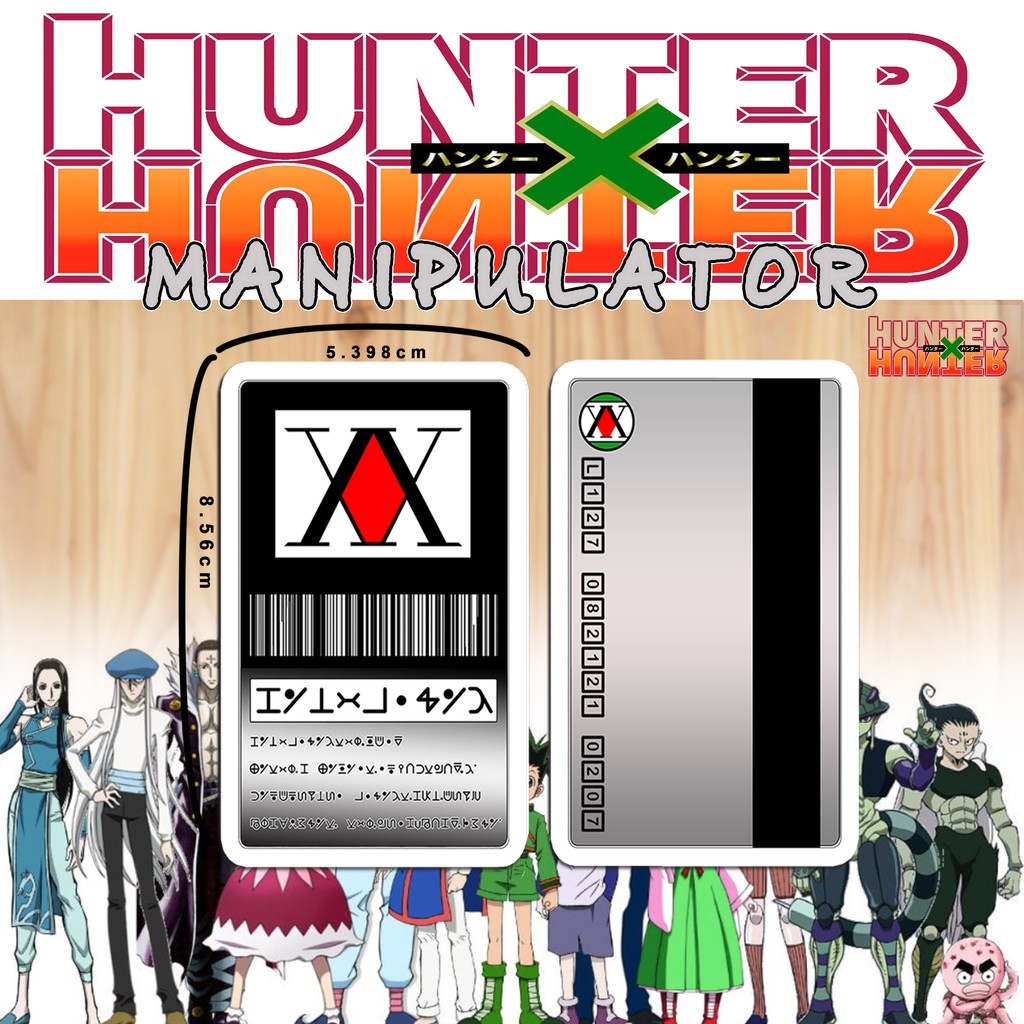 Hunter X Hunter Manipulator licensed ID card customize Nen Type PVC ...