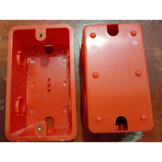 POLY PVC utility box and junction box w/cover ( PER PIECE ) | Shopee ...