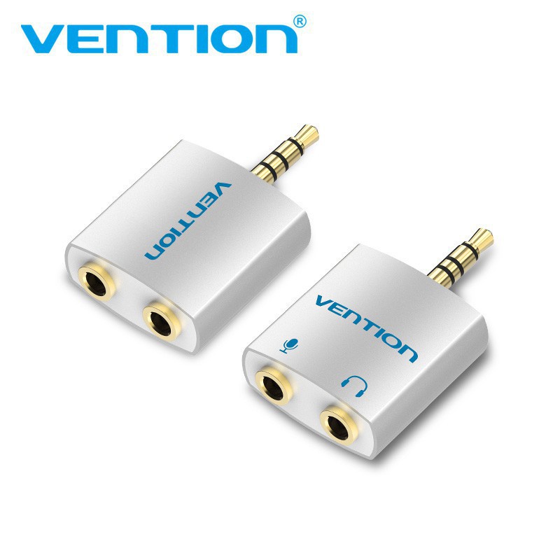 Vention 3.5mm stereo Audio Splitter with Earphone/Mic Adapter for ...
