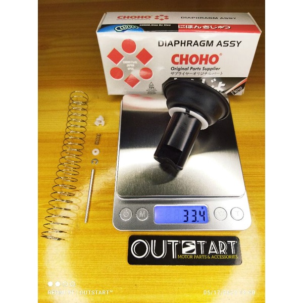 Raider 150 Carburetor Diaphragm with Piston Valve / For Model 2003-2015 ...