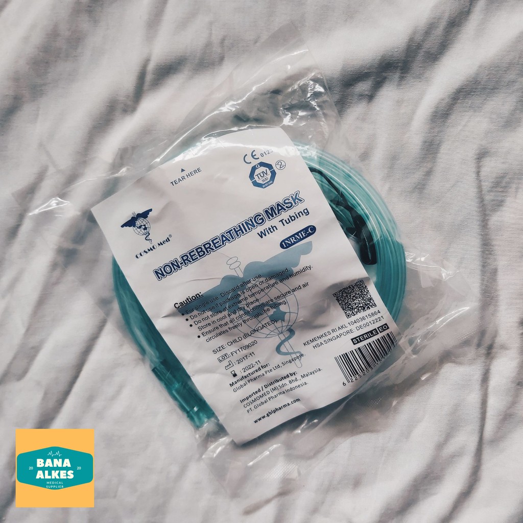 Cosmomed Non Rebreathing Child Mask / Non Rebreathing Child Mask ...