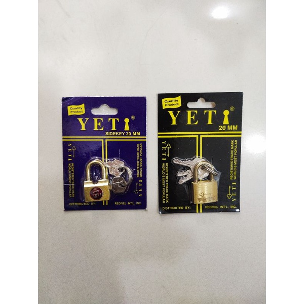 YETI padlock 20mm small padlock for travel for luggage | Shopee Philippines