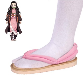 Demon Slayer Kimetsu No Yaiba Anime Cosplay Slippers Shoes Geta Kamado ...