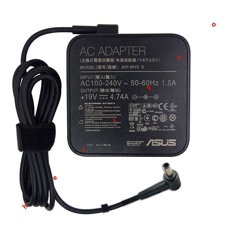 New ASUS 19V 4.74A 90W Laptop AC Adapter charger For ASUS Zenbook ...