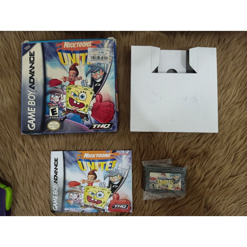 Gameboy Advance GBA Nicktoons Unite | Shopee Philippines