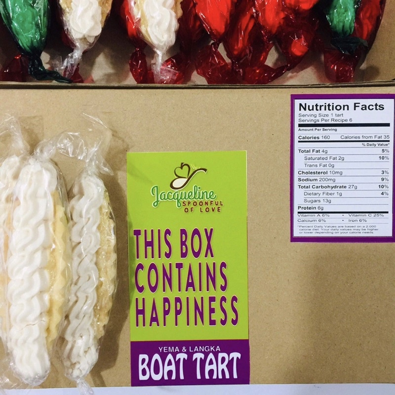 Classic Boat Tart | Yema Langka Boat Tarts | Shopee Philippines