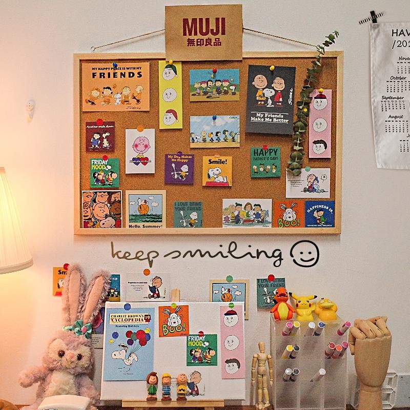 Classy Home Decor Minimalist Message Vision Board cork board bulletin ...