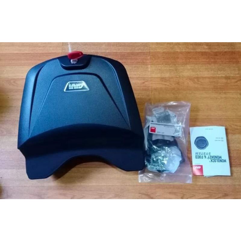 givi center box 10liters with sniper 150 king fitment kit bracket ...
