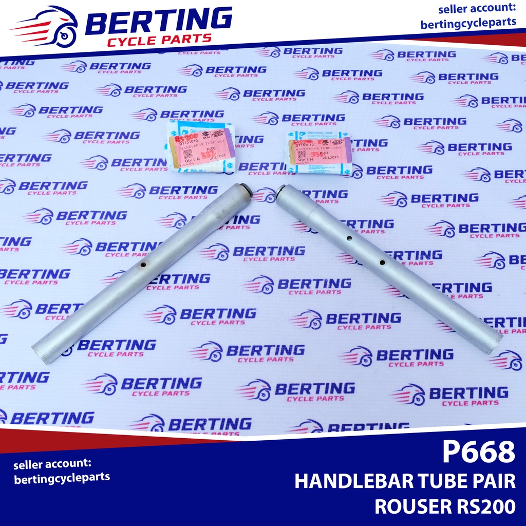 HANDLE BAR TUBE HANDLEBAR Rouser RS200 Genuine DT151010 DT151012 ...