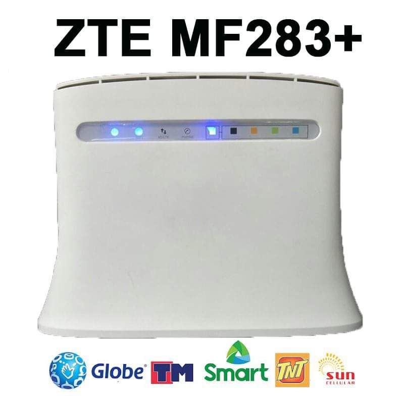 MF283+ ZTE OPENLINE MODEM - ( GLOBE, SMART, SUN, GOMO, DITO ) | Shopee ...