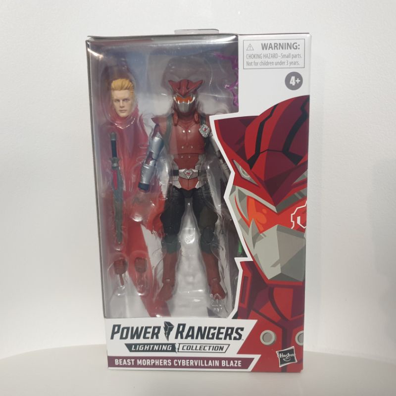 CYBERVILLAIN BLAZE Beast Morphers Power Rangers Lightning Collection ...