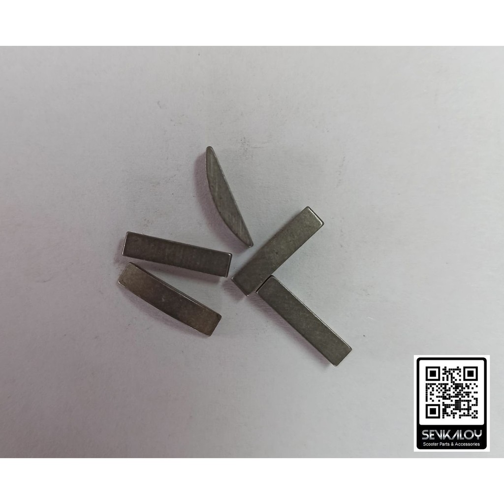 1pc. Kunya / konya woodruff key Honda G Dio 1 2 3 Giorno tact Julio SYM ...