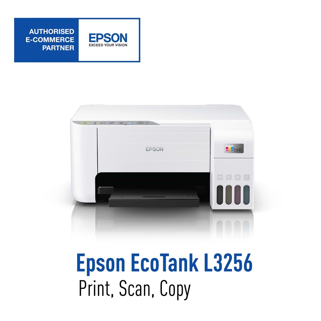 Epson EcoTank L3256 A4 Wi-Fi All-in-One Ink Tank Printer | Shopee ...