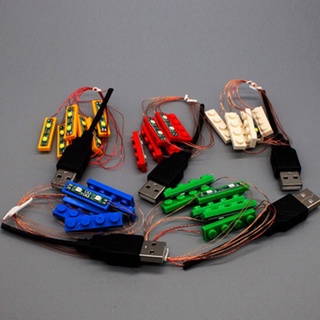 Universal DIY LED Light Lighting Set For Lego MOC Toys USB Port ...