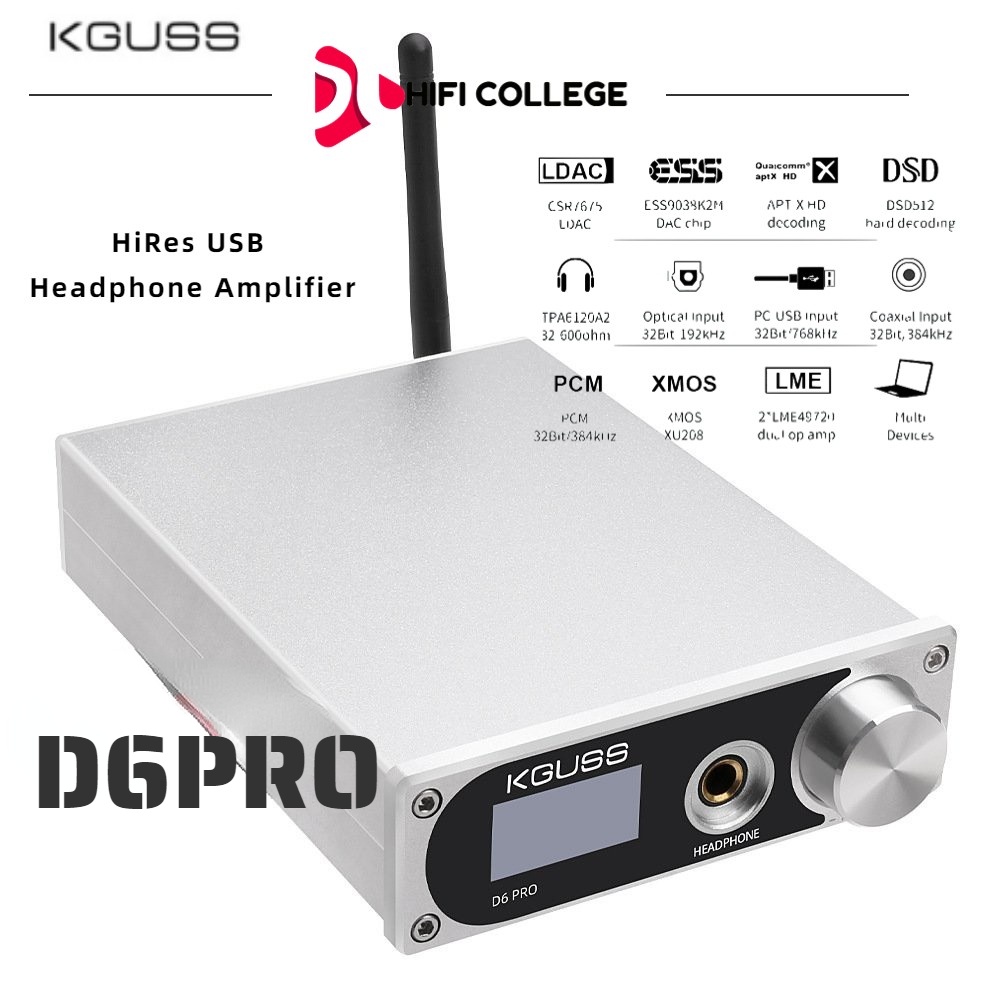 KGUSS D6 PRO Bluetooth decoder ES9038 fever DSD512 hard solution ... KGUSS D6 PRO Bluetooth decoder ES9038 fever DSD512 hard solution ...