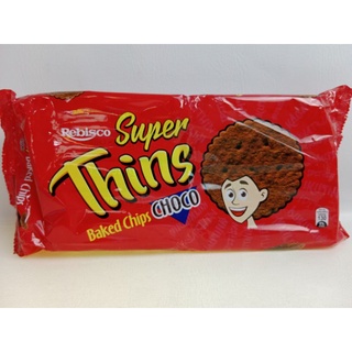 Rebisco Super Thins Baked Chips Choco & Milk 10 x 26g | Shopee Philippines