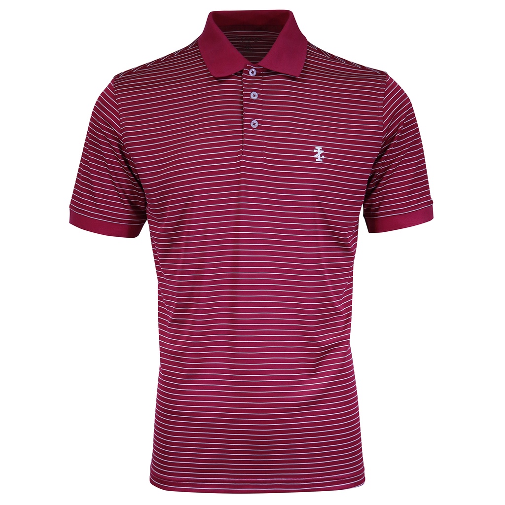 Izod Men's Basic Fit Striped Golf Shirt w/ Knitted Collar (Fuchsia) | Shopee Philippines
