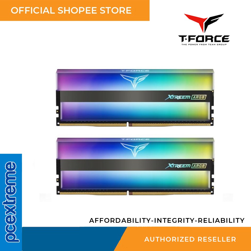Teamgroup TForce Xtreem ARGB 2×8 16GB DDR4 3600 Mhz | Shopee Philippines