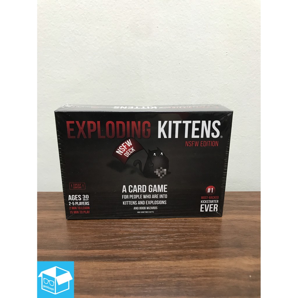 Exploding Kittens NSFW Deck | Shopee Philippines