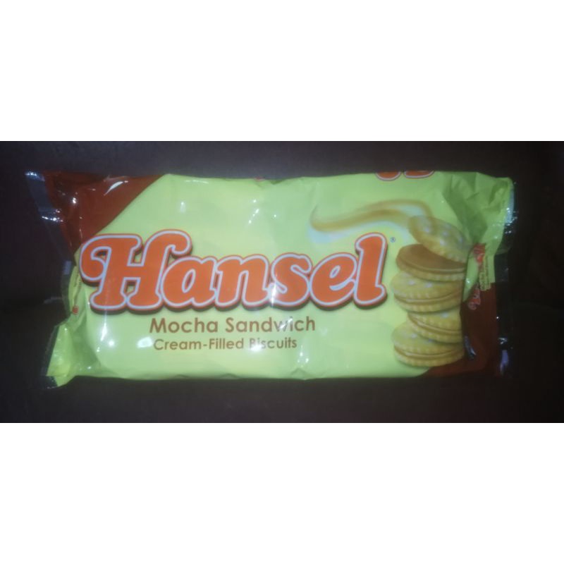 Hansel Rebisco Mocha cream filled or Chocolate Cream Filled Sandwich ...