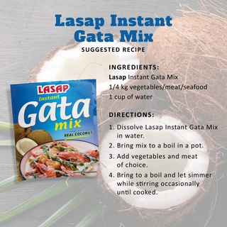 Lasap Instant Gata Food Mix 1kg (Institutional) | Shopee Philippines