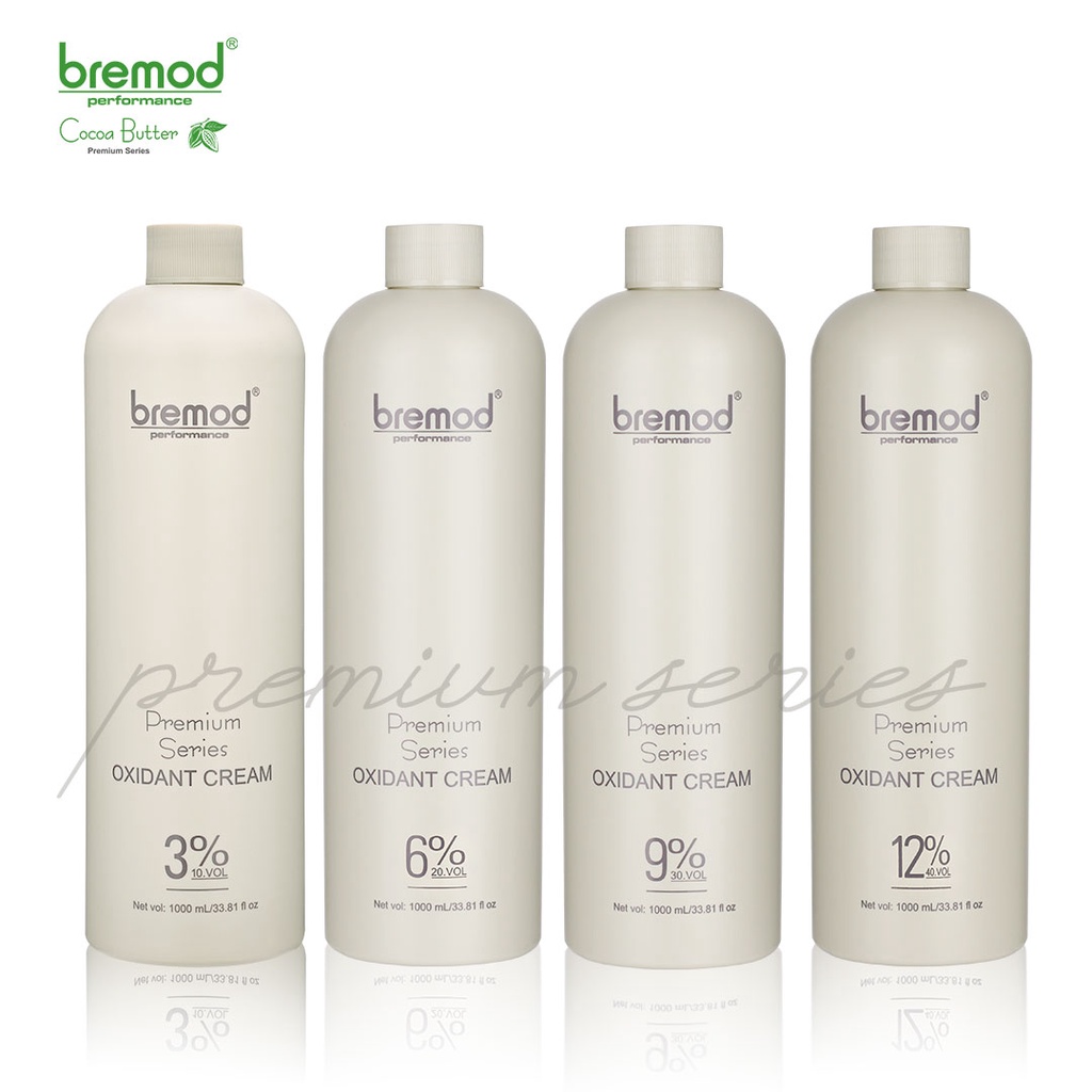 Bremod hair color oxidizer cream mix with hair color cream cocoa butter ...