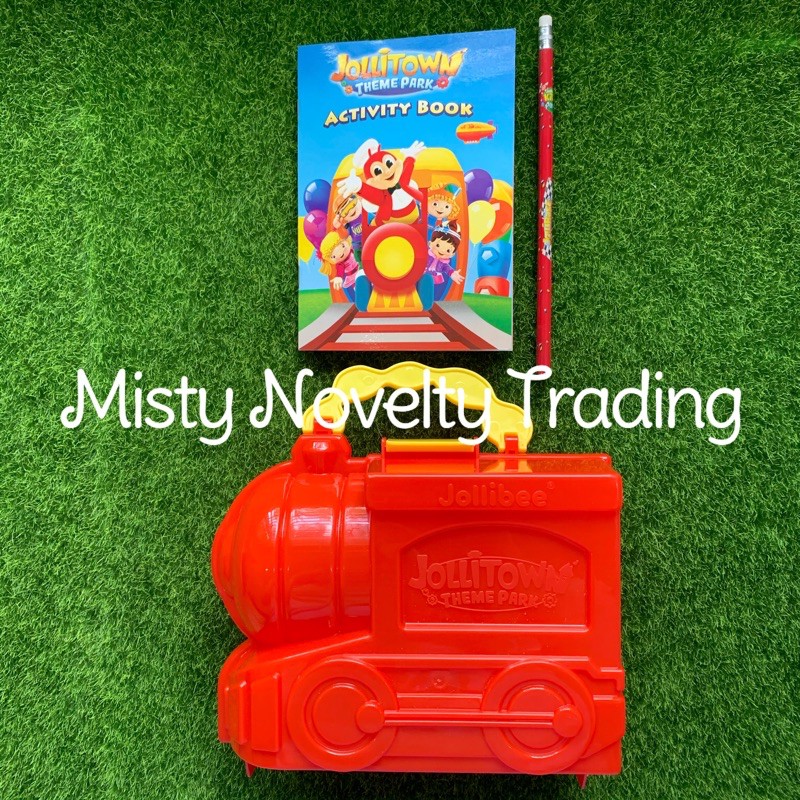 Jollibee Jollitown Theme Park Train Bag Kit | Shopee Philippines