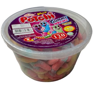 Columbia'S Potchi Gummy Worms Jar 450G | Shopee Philippines