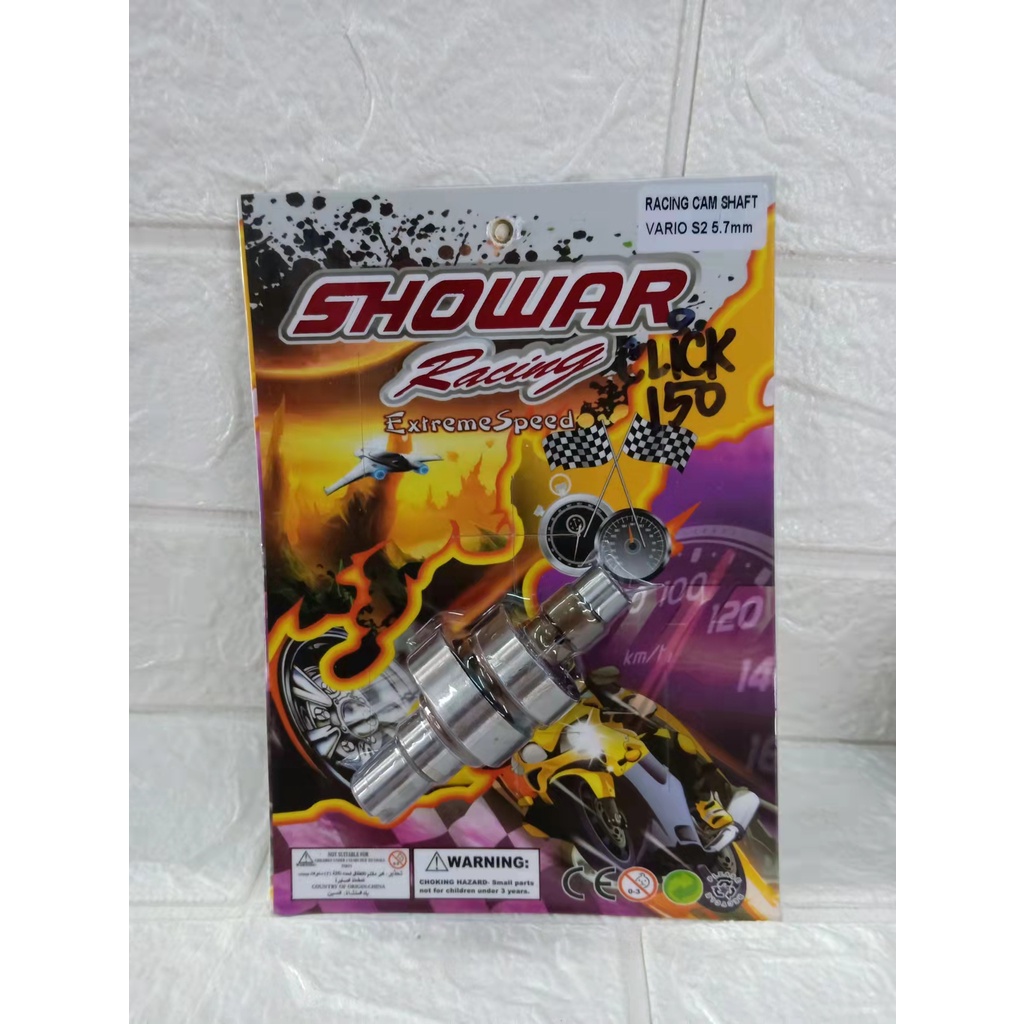 Showar Racing Camshaft CLICK 150(vario)S2 5.7mm | Shopee Philippines