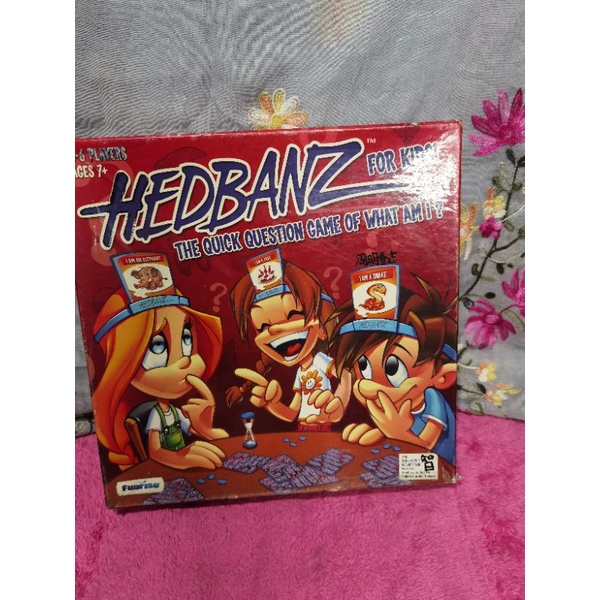 HEDBANZ Board Game Complete Set | Shopee Philippines