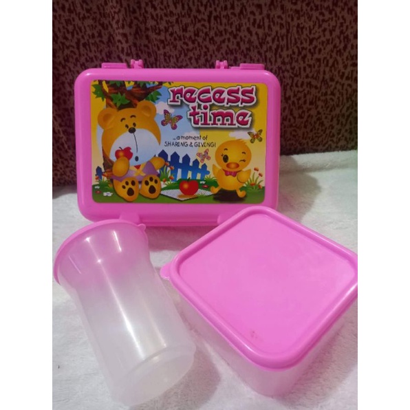 LUNCHBOX FOR KIDS (Recess time) | Shopee Philippines