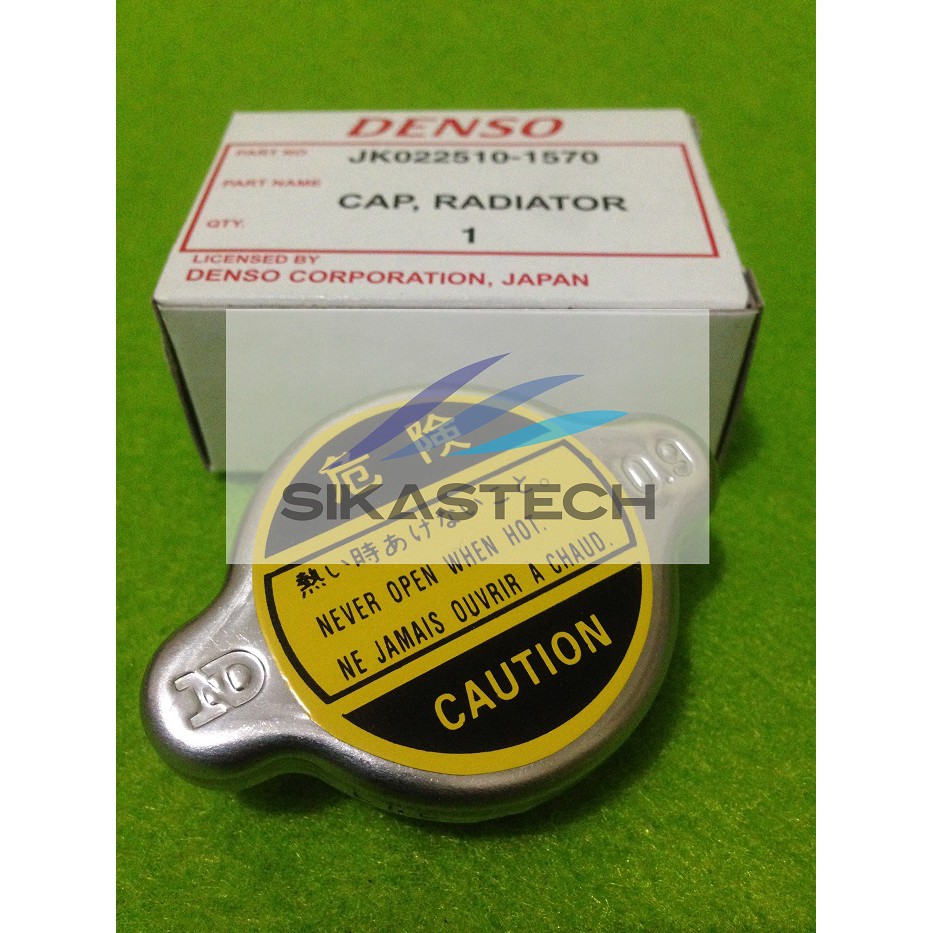 Close RADIATOR CAP 0.9 BAR Head Big TOYOTA STARLET SOLUNA KIJANG DENSO ...