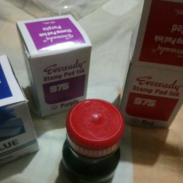 Eveready Stamp Pad Ink | Shopee Philippines