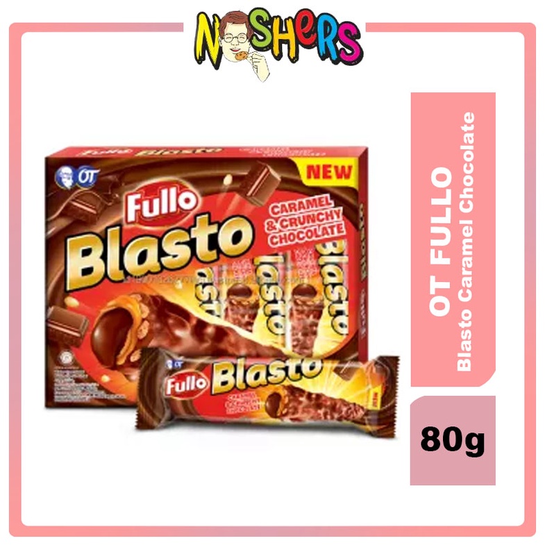 Noshers Fullo Blasto Wafer Stick Chocolate 80gr Product of Indonesia ...