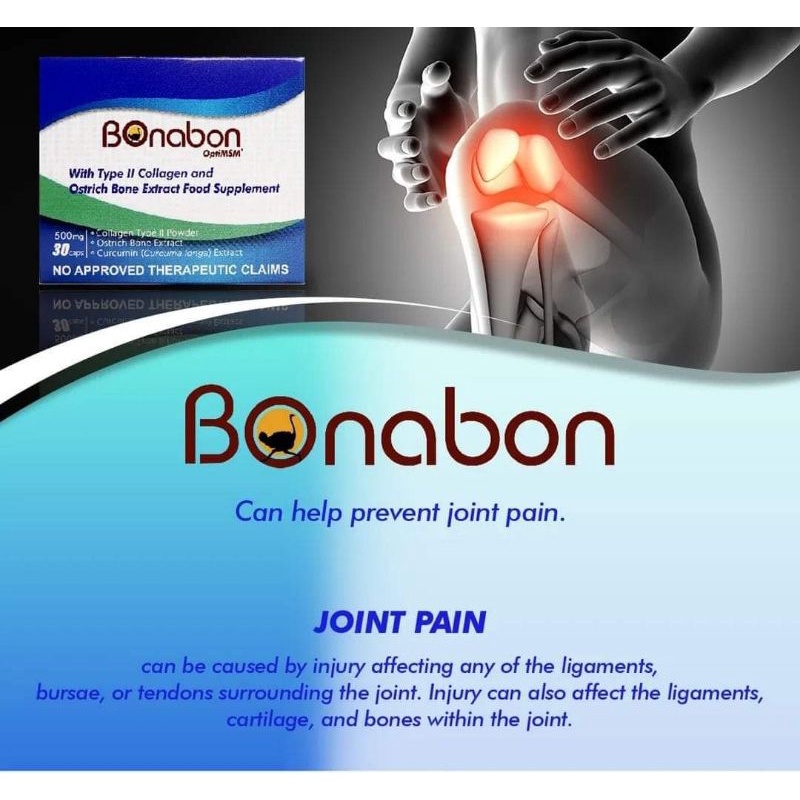 Original Bonabon with Type II Collagen and Ostrich Bone Extract Food ...