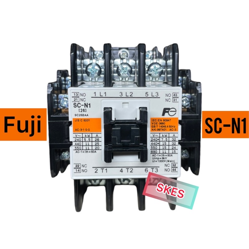 Fuji SC-N1 Magnetic Contactor Made in Japan | scn1 | SK presyo ₱3,695