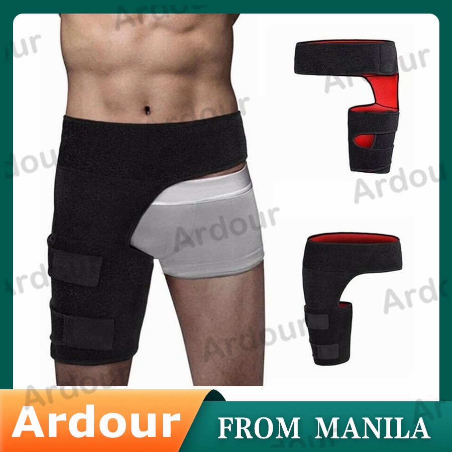 Hip Joint Protector Belt Sciatica Nerve Pain Relief Thigh Compression ...