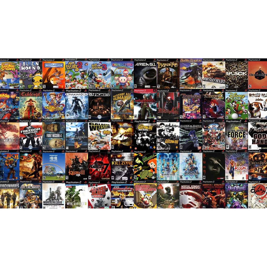 PS2 Playstation 2 Disc Games | Shopee Philippines