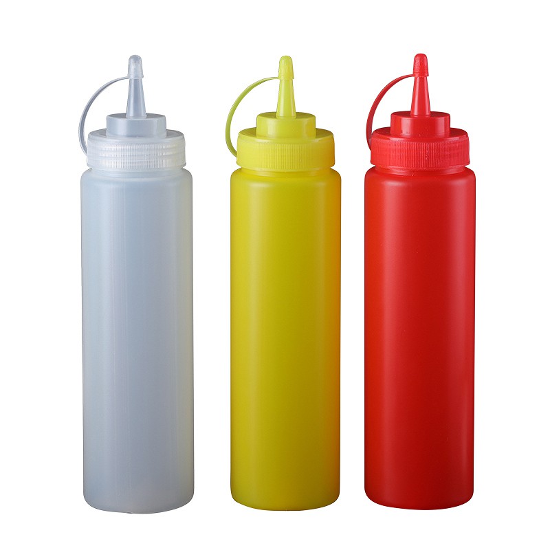Plastic Sauce Squeezer Bottle dispenser 2 in 1 Set | Shopee Philippines
